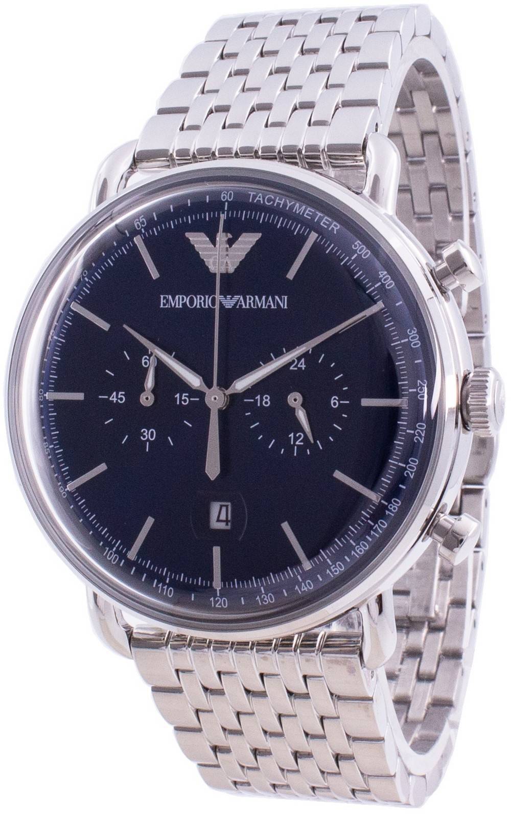 Emporio Armani Aviator Chronograph Quartz AR11238 Men's Watch – Nubo ...