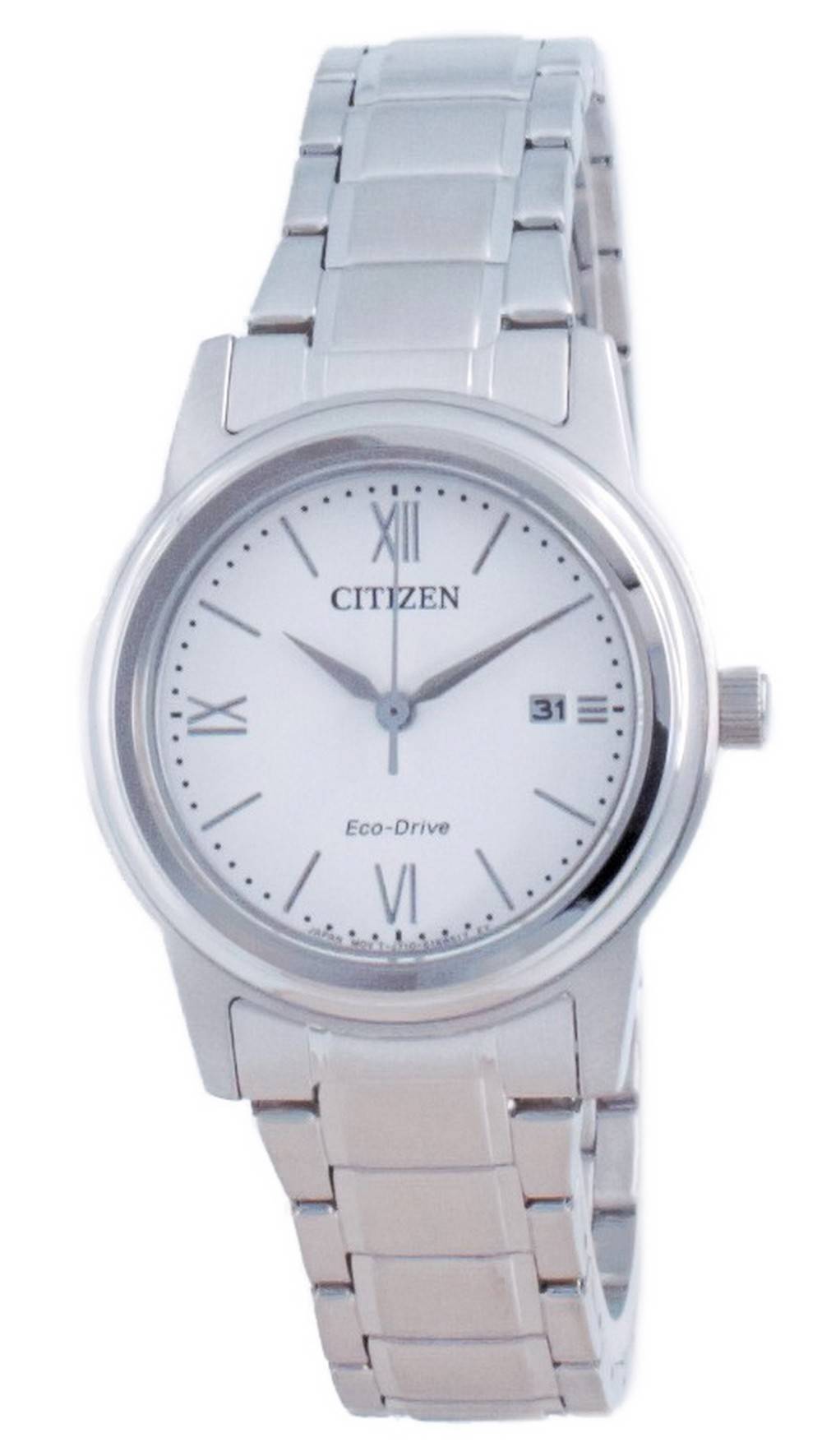 Citizen Classic White Dial Stainless Steel Eco-Drive FE1220-89A 100M W ...