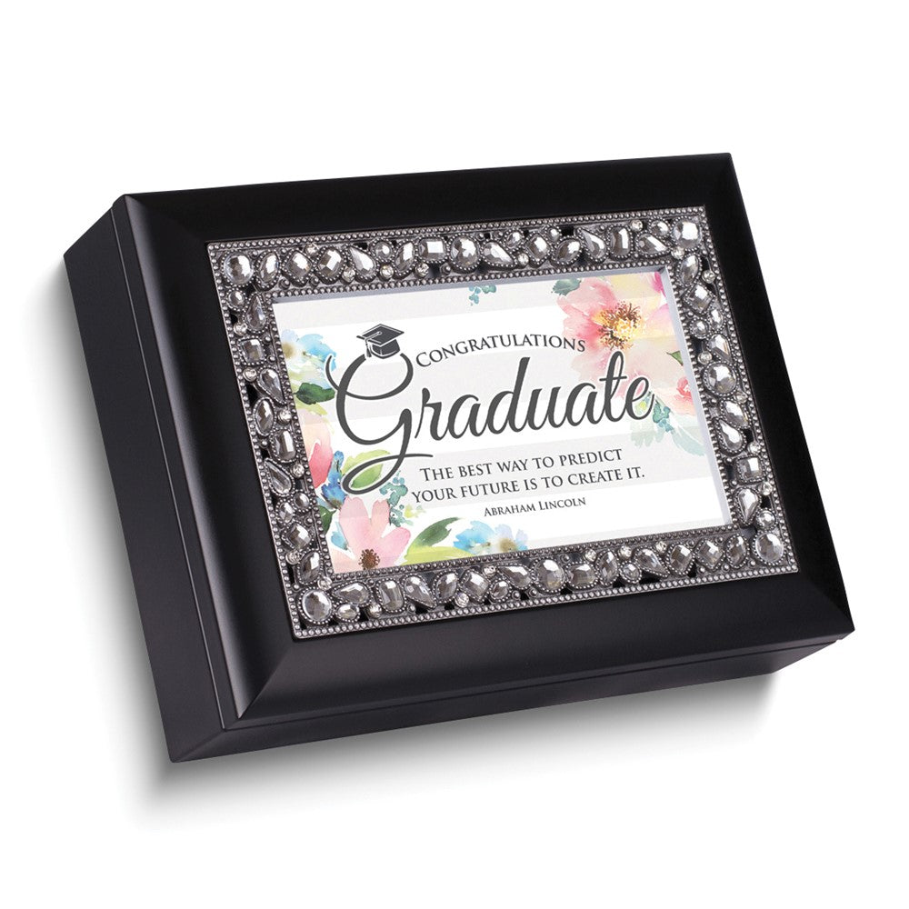 Black Resin Graduation Music Box: POMP and CIRCUMSTANCE – Nubo Watches