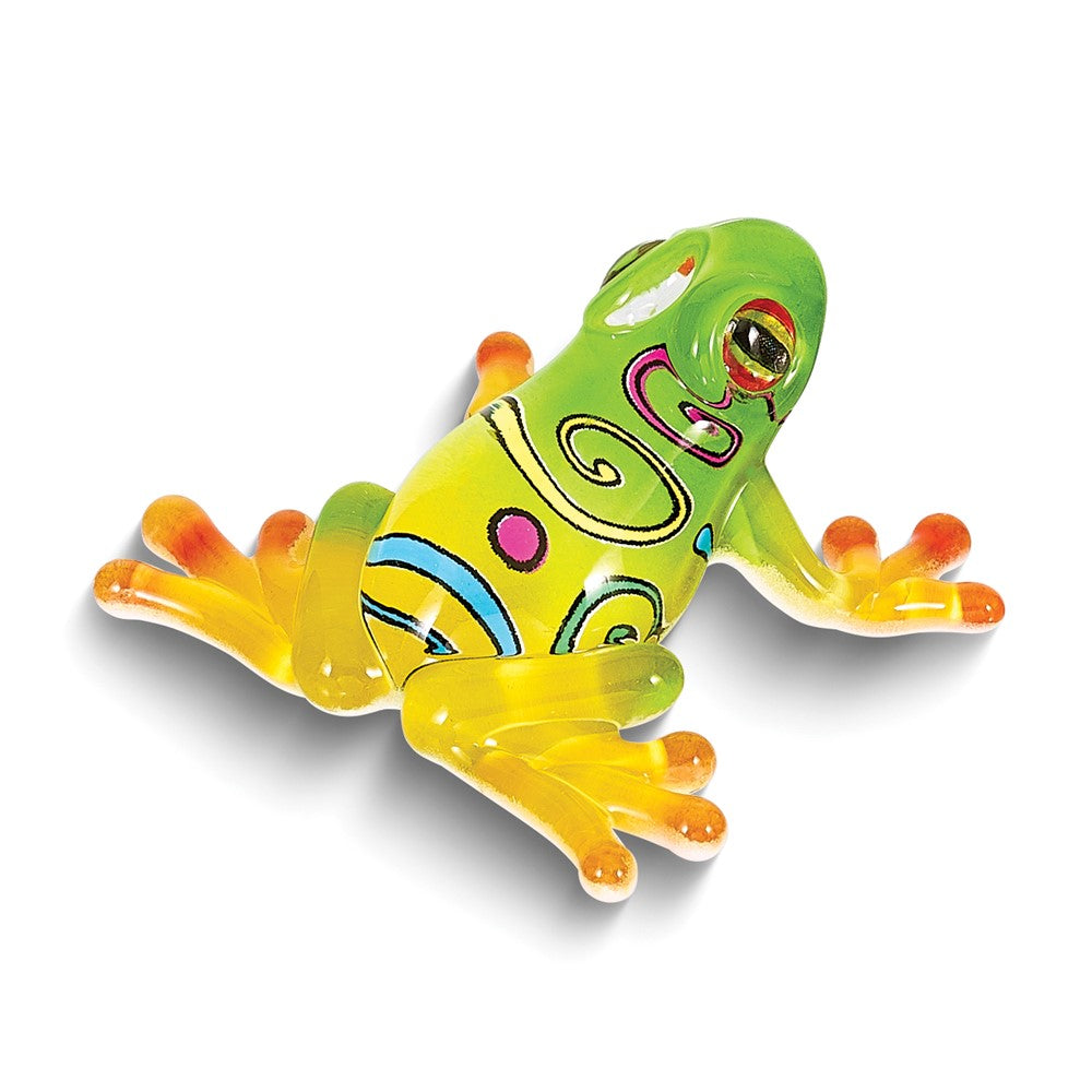 Glass Baron Curly Frog Handcrafted Glass Figurine – Nubo Watches