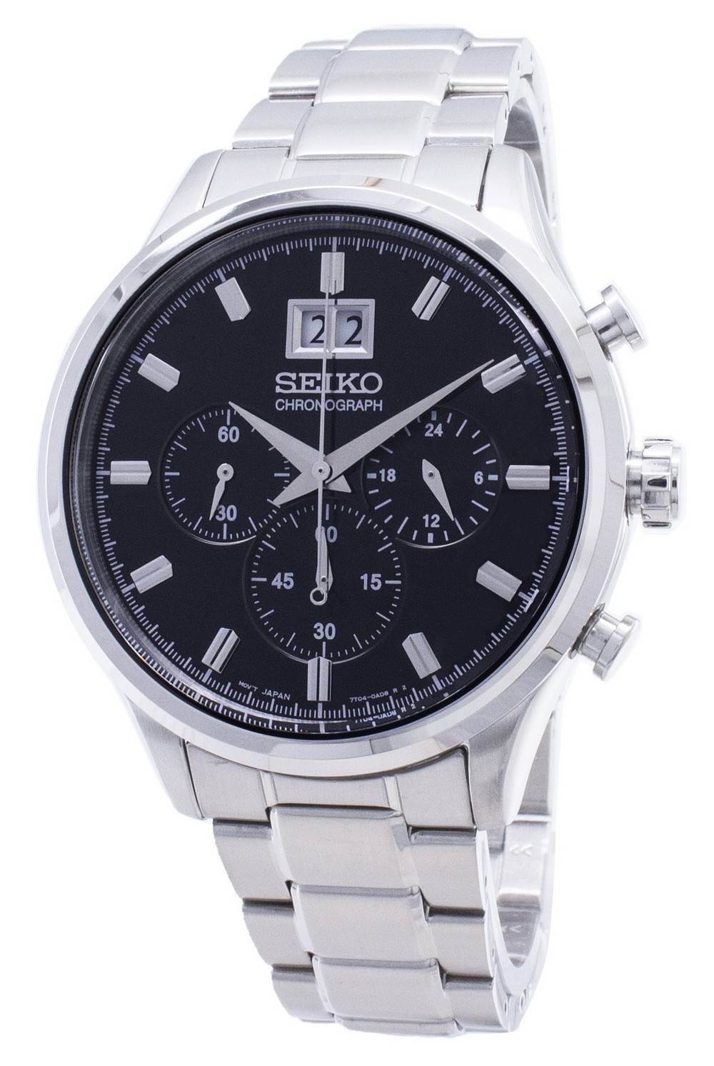 Seiko Neo Classic Chronograph SPC083 SPC083P1 SPC083P Men's Watch ...