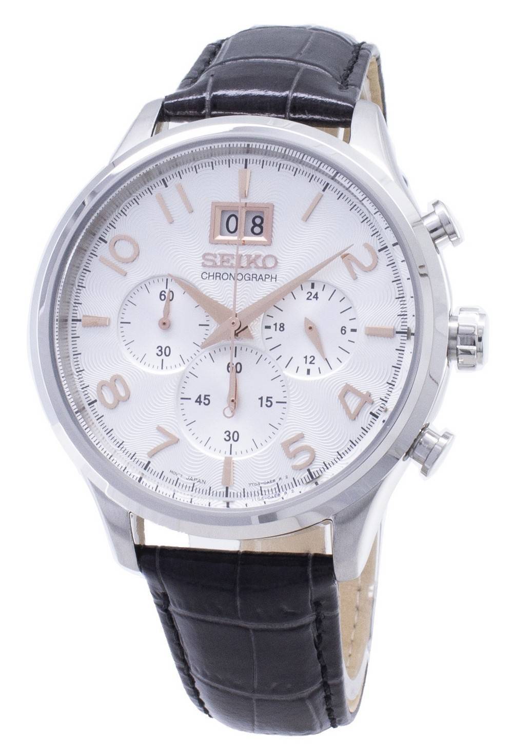 Seiko Neo Classic Chronograph SPC087 SPC087P1 SPC087P Men's Watch ...