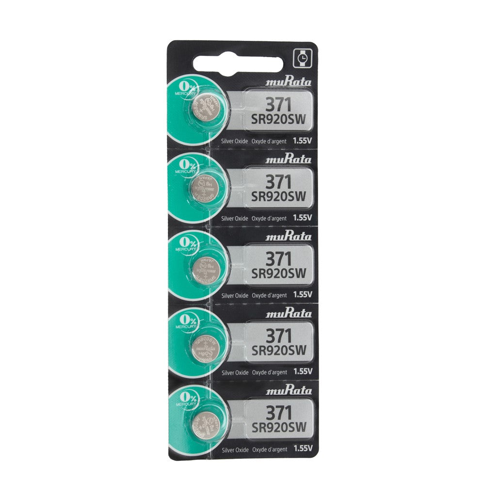 Pkg/5 Type 371 SONY-MuRata Watch Battery Tear Strip – Nubo Watches